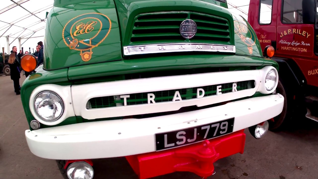 1962 Ford Thames Trader Mark 2 4x4 5.4 Litre Diesel Flatbed Truck - YouTube