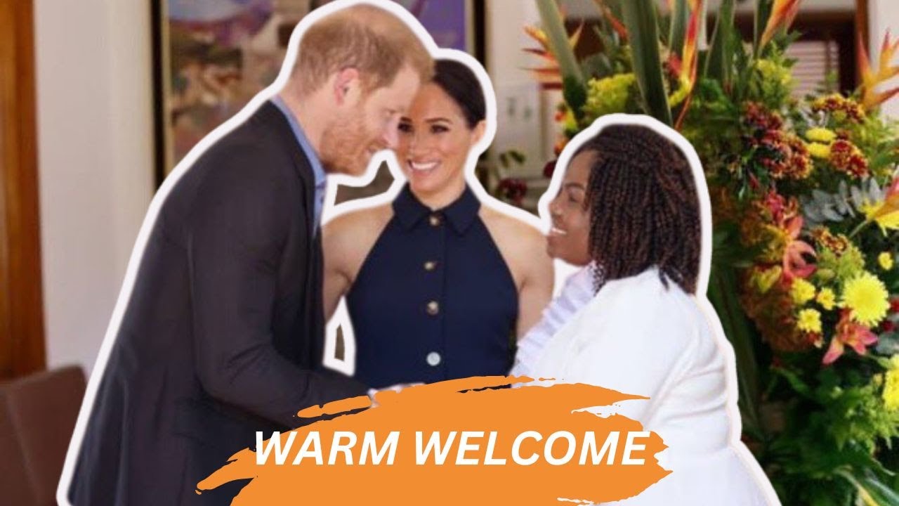 HARRY AND MEGHAN IN COLOMBIA : VICE PRESIDENT'S WARM WELCOME AND THEIR ...
