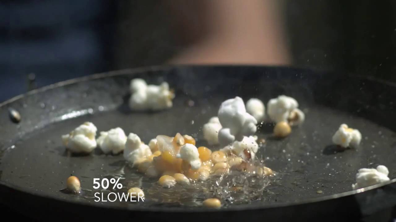 Popcorn Popping In Reverse! - YouTube