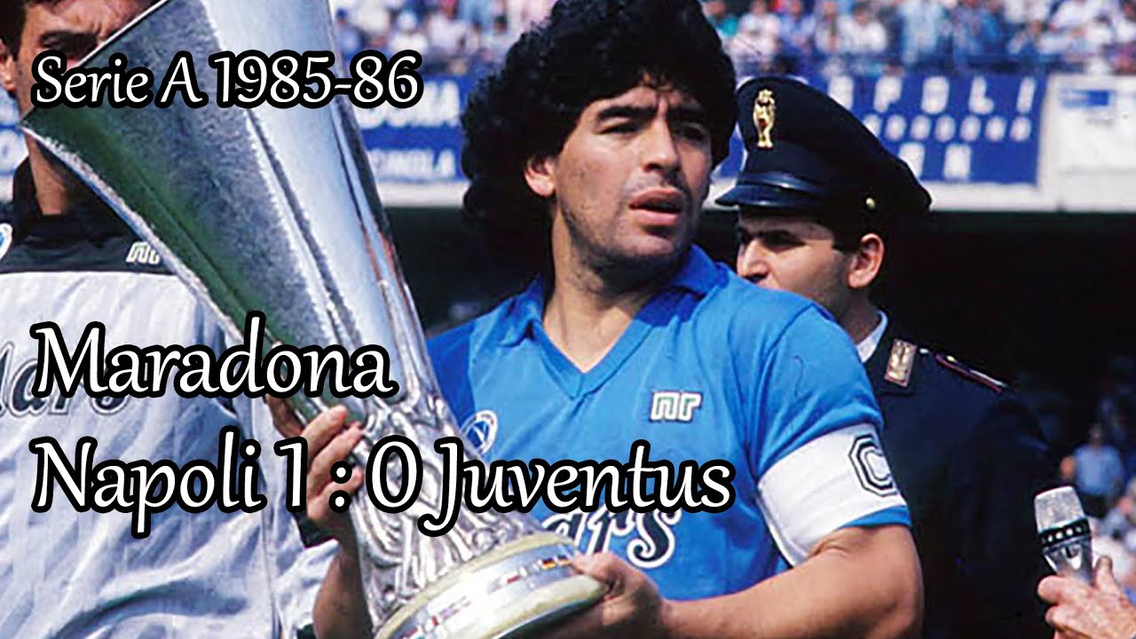 [4K] Una storia napoletana di Diego Maradona | Napoli 1 : 0 Juvenuts ...