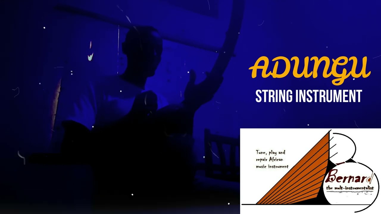The great Bow harp [Adungu] instrument. - YouTube