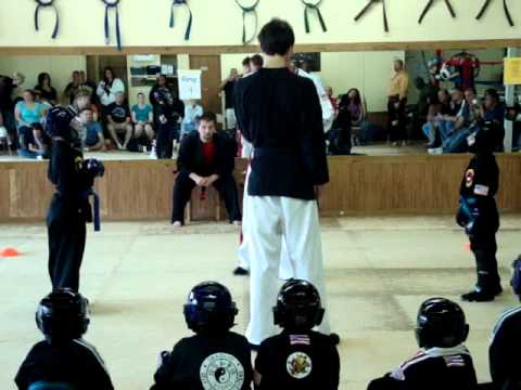 Cameron LIzardi Kempo Karate Point Sparring - June 12, 2011-Match # 1 ...