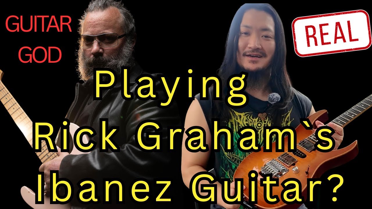 I Played Rick Graham Ibanez 6 string Guitar - YouTube