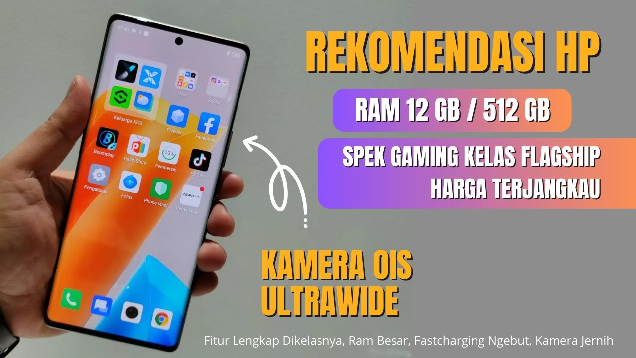 HP Gaming RAM 12GB/512GB Kamera OIS dan Ultrawide Kualitas Flagship - YouTube