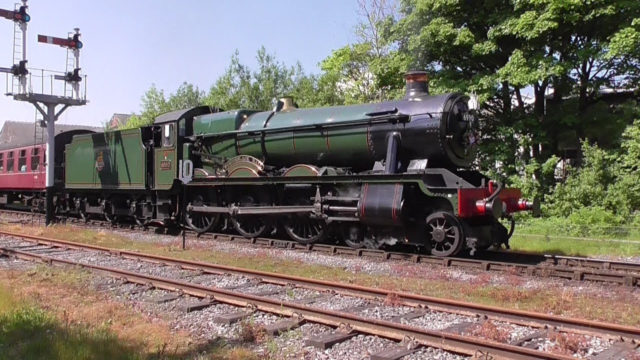 GWR Modified Hall 6990 Witherslack Hall East Lancashire Railway gwr-modified-hall-6990-witherslack-hall-east-lancashire-railway
