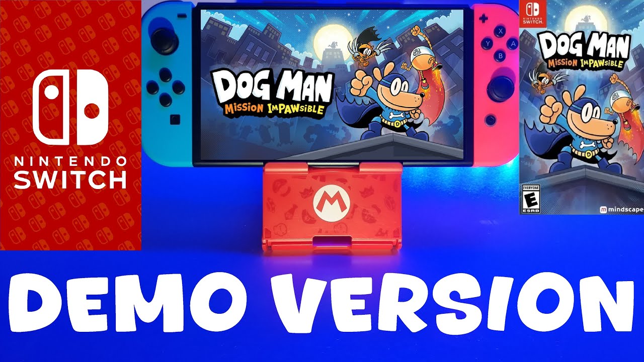 Dog Man: Mission Impawsible - Demo Version / Nintendo Switch - YouTube