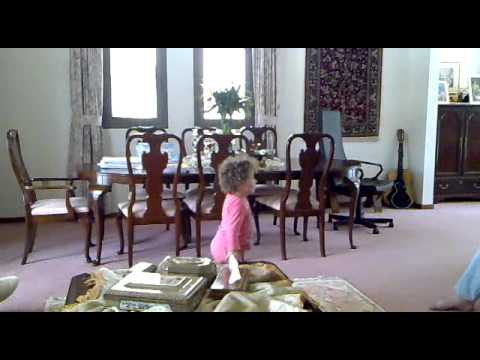 Dabke dance by 2.5 yr old Angela