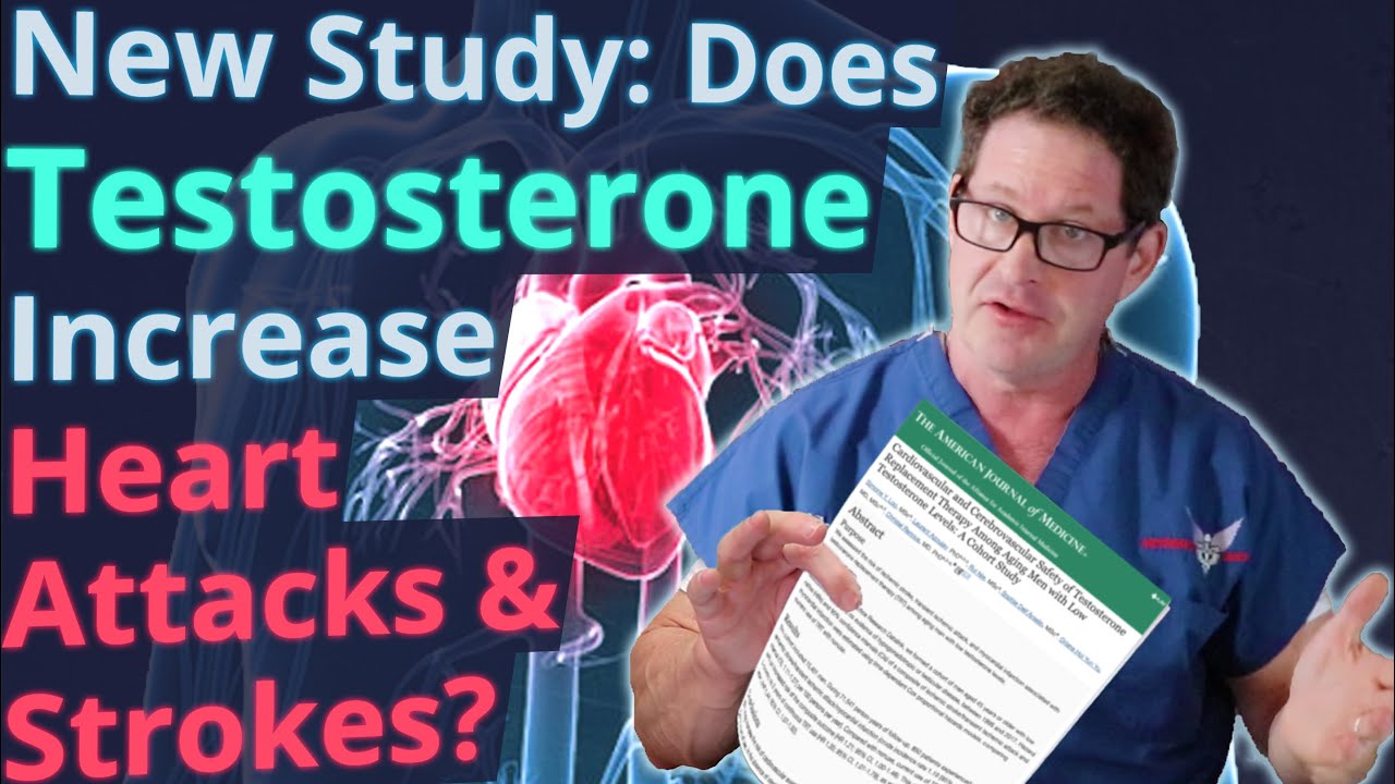 New Study: Does Testosterone Increase Heart Attacks & Strokes? - YouTube