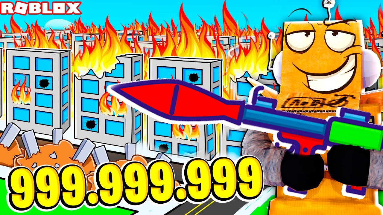 РАЗРУШИЛ ВЕСЬ ГОРОД за 5 МИНУТ! НУБ И ПРО ВИДЕО ROBLOX Demolition ...