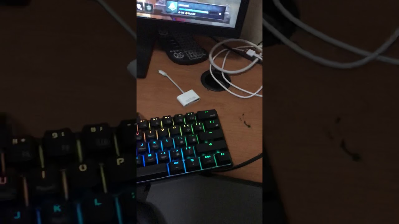How to press space bar on a 60% keyboard - YouTube