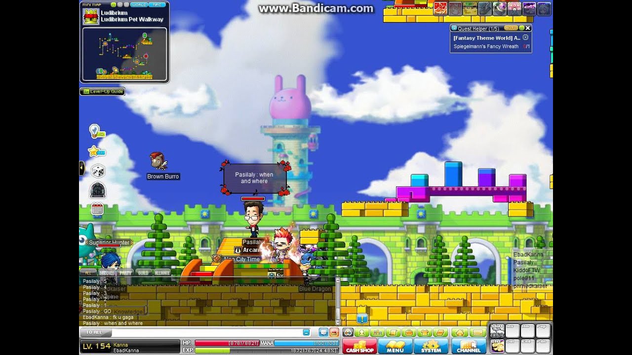 MapleStory Bellocan Ludi Pet Race. - YouTube