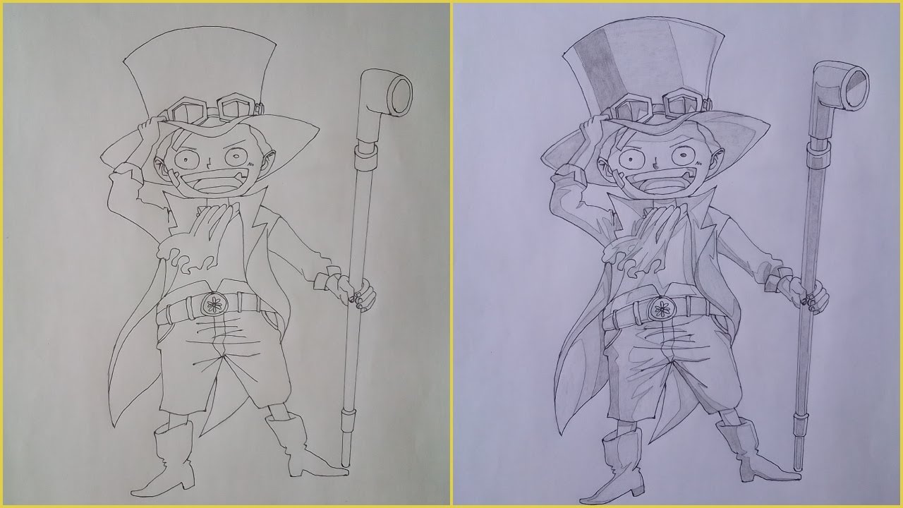 How to Draw Sabo from One Piece | Step-by-Step Tutorial - YouTube