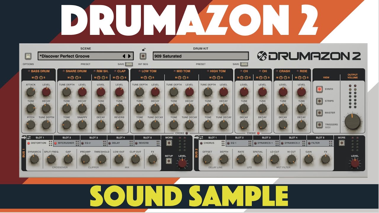 Drumazon 2 D16 Group | Sample Sounds - YouTube