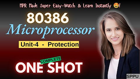 Microprocessor - 80386 Complete Playlist SPPU SE Lectures - YouTube