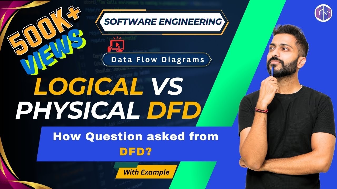 Logical vs Physical DFD with example | How Question asked from DFD ...
