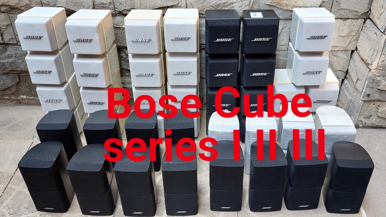 29/12/2022 Bose Cube series 1...2...3 dùng trợ lời tăng treble và mid cho âm thanh thêm sống ...