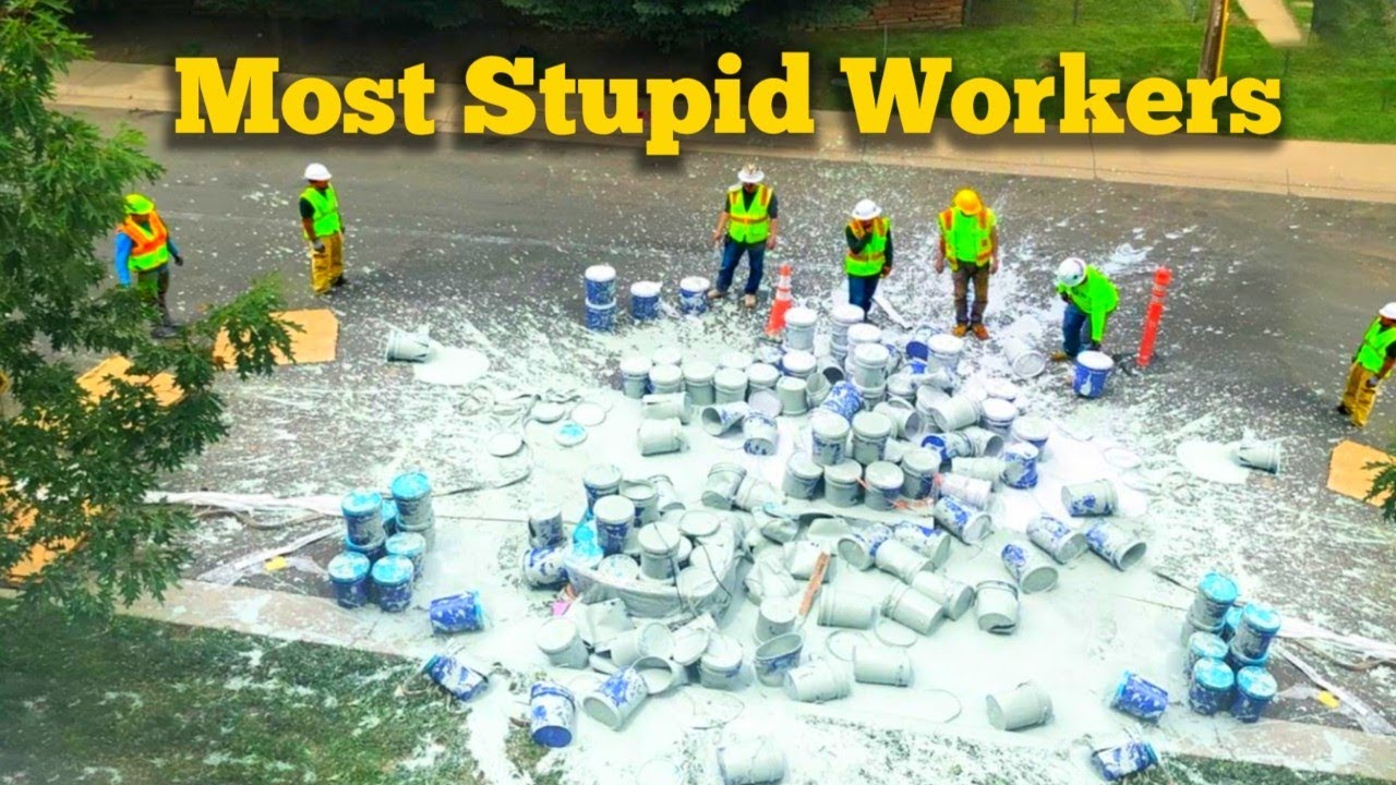 Most Stupid Workers doing mistakes caught on camera | Stupid workers ...