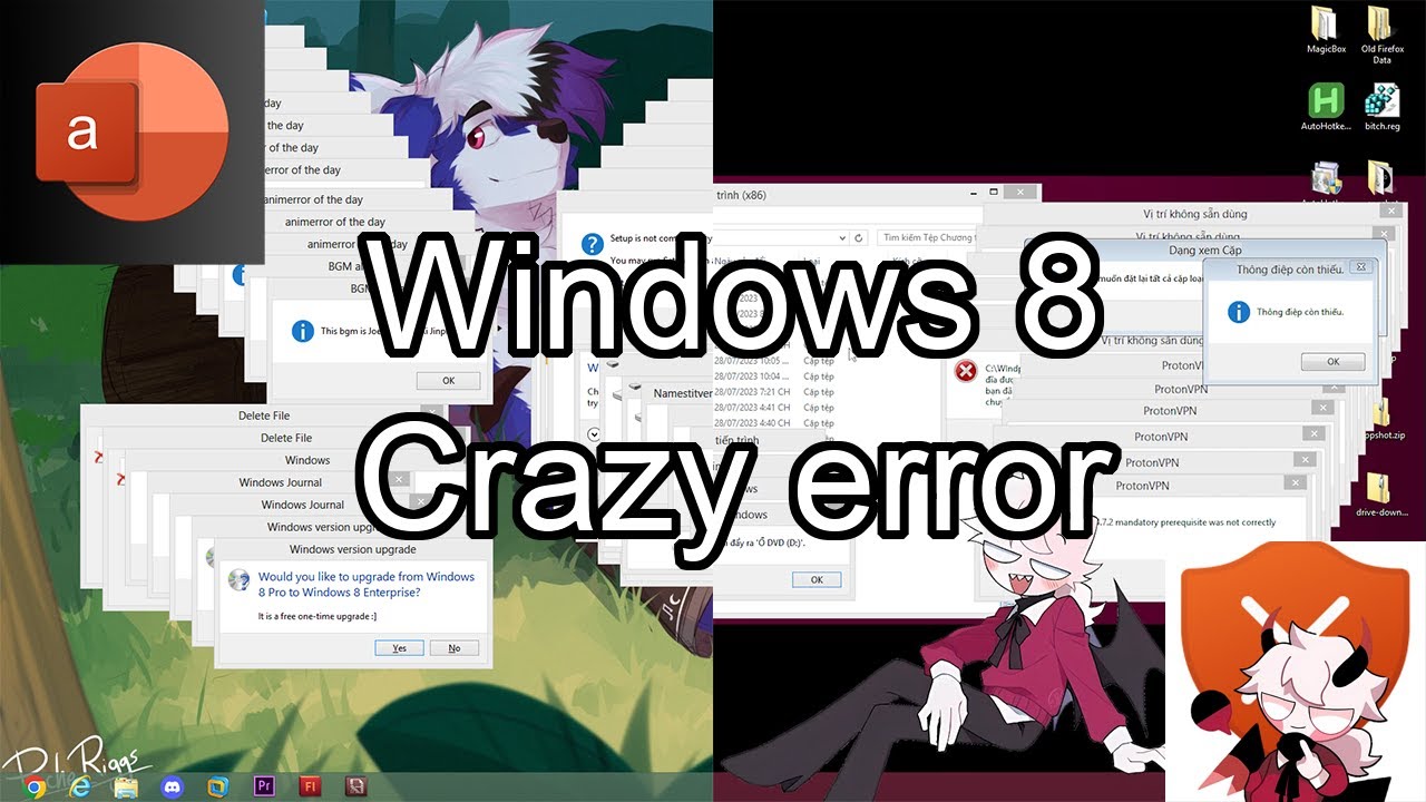 Windows 8 Crazy Error | 1080p60 - YouTube