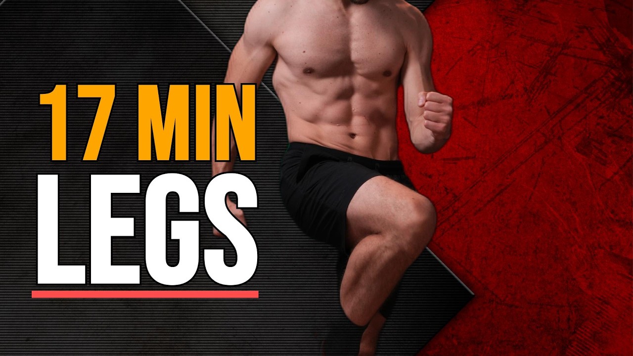 17 Minute INTERMEDIATE LEG Workout for EVERY MORNING - YouTube