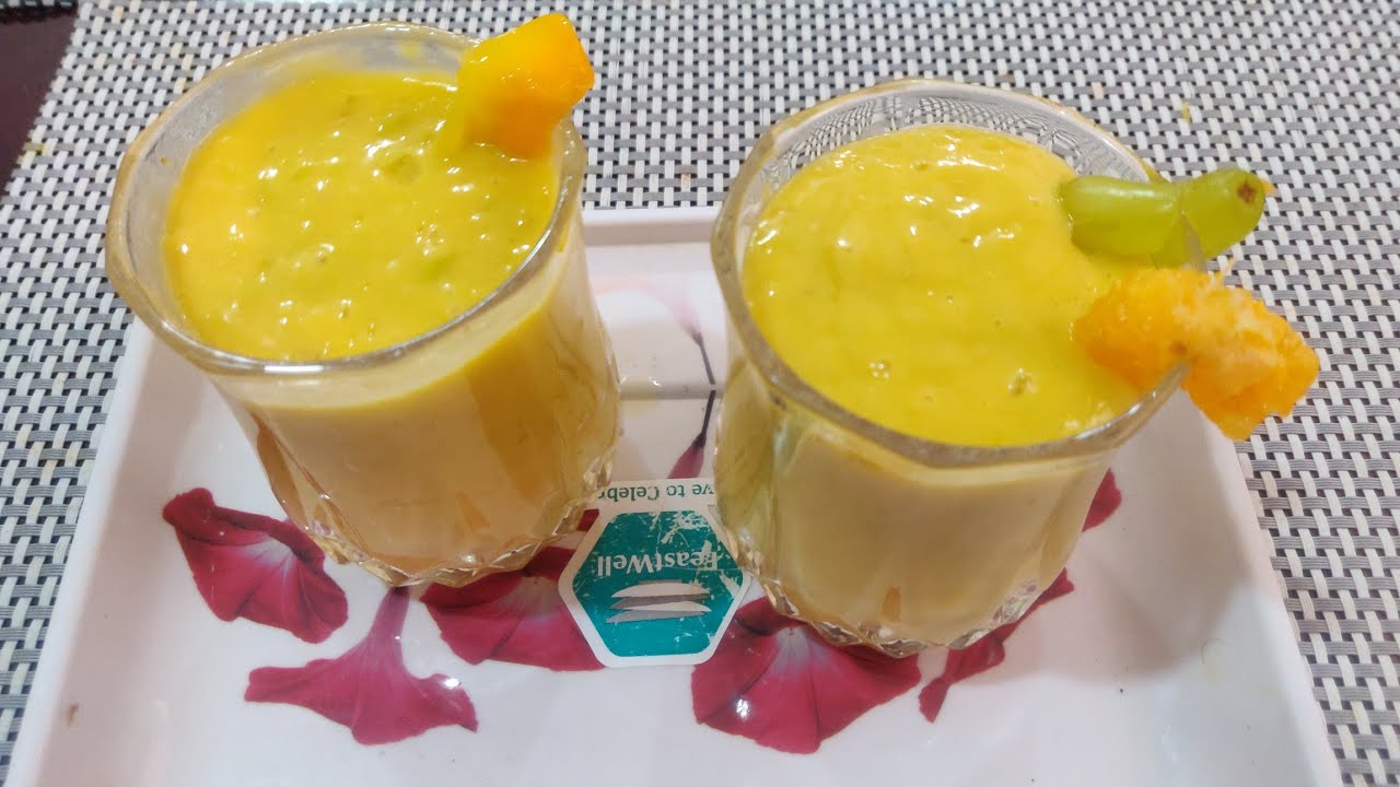 Mango Juice | Grapes, Orange & Mango Smoothie |Healthy & Testy Summer ...