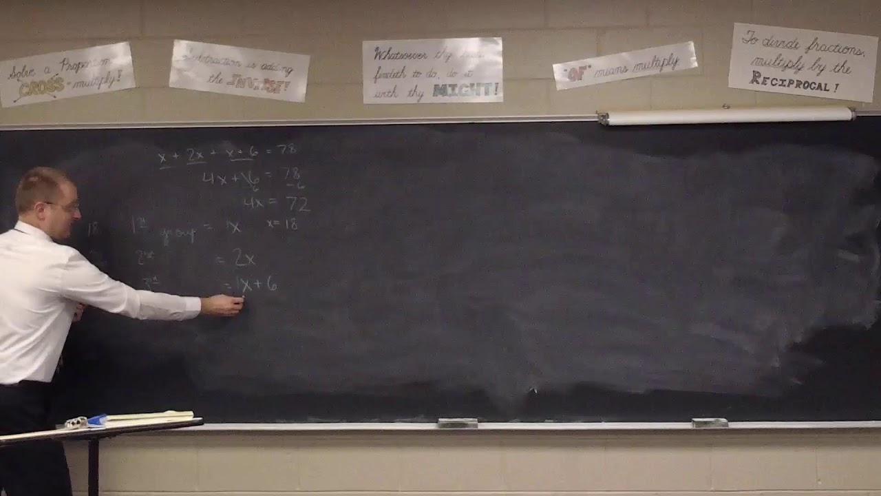 Pre-Algebra Lesson 64 - YouTube