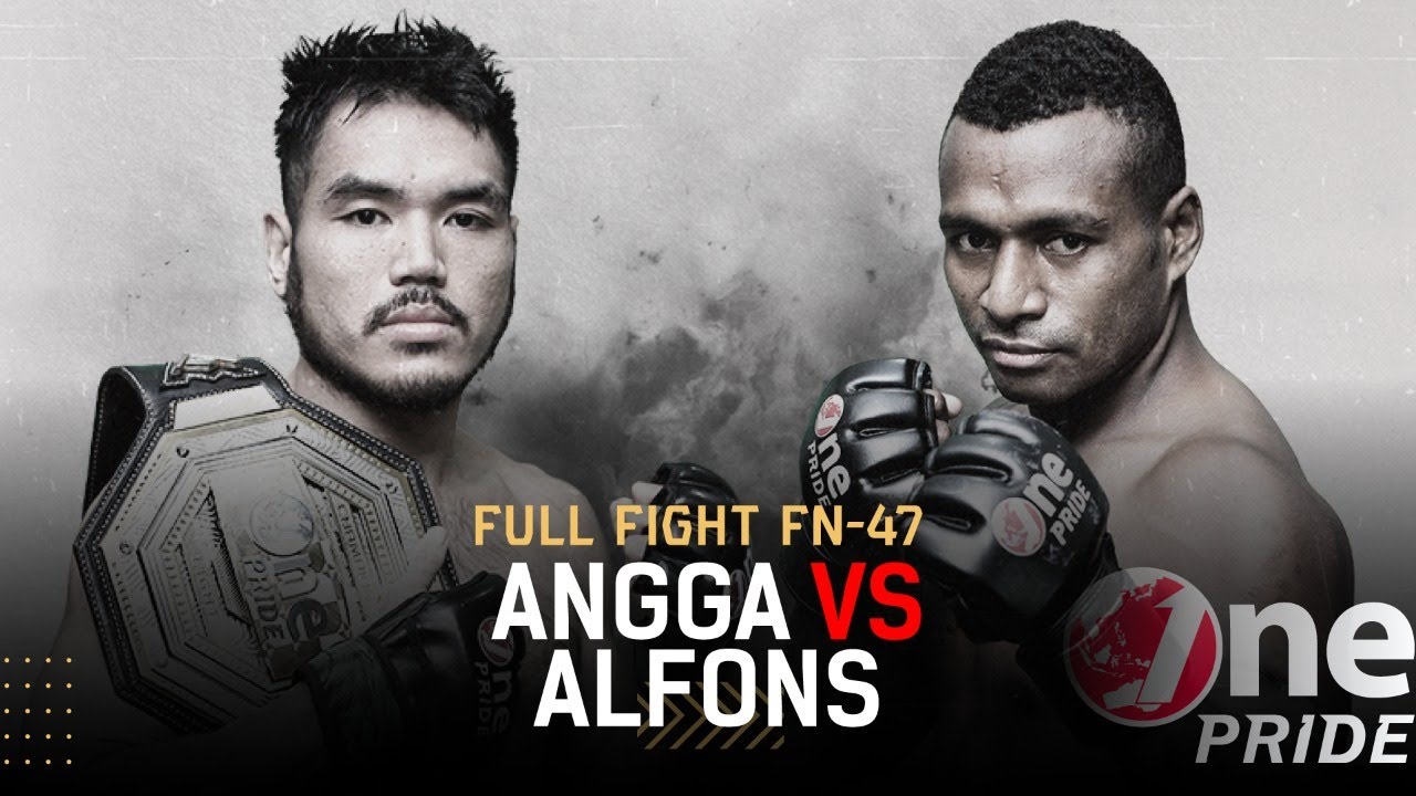 Title Fight Lightweight! Angga vs Alfons | Full Fight One Pride MMA FN ...