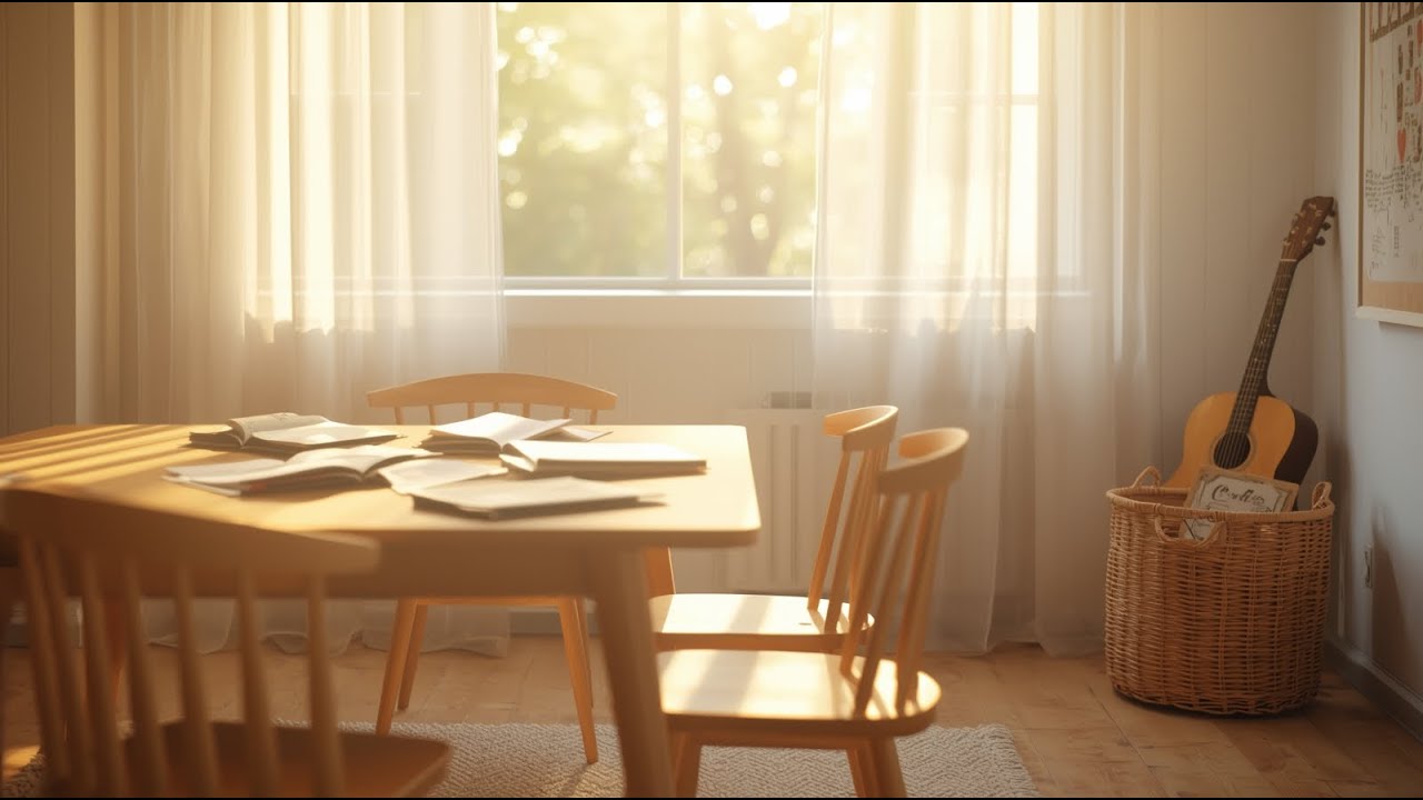 🎶 🏡 Cozy Homeschool Morning Basket Music | Gentle Acoustic for Welcome ...