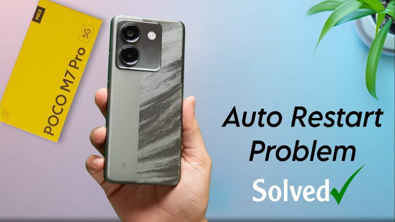 How to Solve Logo Stuck Problem in Poco M7 Pro ⚡ Poco M7 Pro Automatic Restart Problem Solve ...