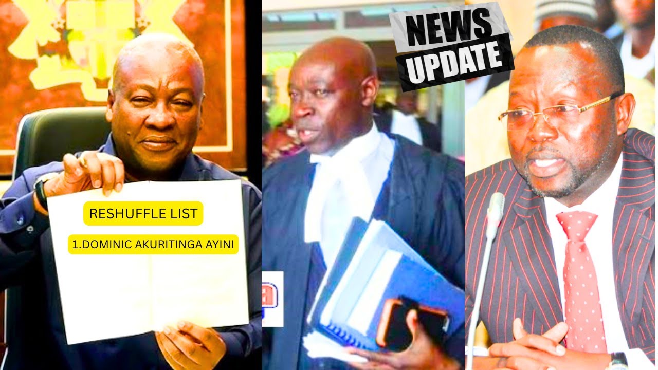 AG(Dominic Ayini)To Be Removed Frm Office? As Thaddeus Sory Names ...