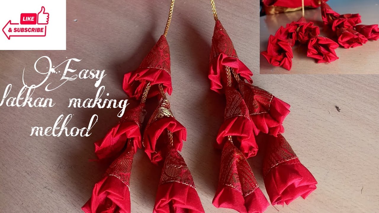 Beautiful latkan making method ।। লটকন বানানোর সহজ পদ্ধতি ।। - YouTube