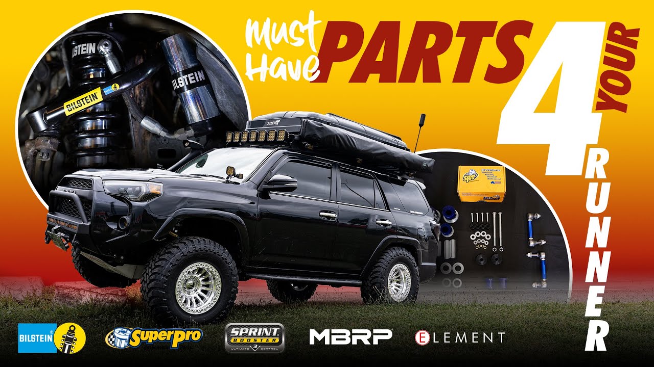 The Best OFF-ROAD Upgrades For Your Toyota 4Runner - YouTube