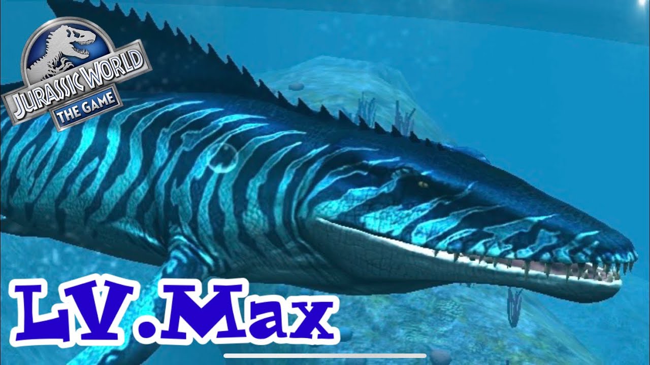 Jurassic World The Game EP.1124 : MOSASAURUS LV.Max - YouTube