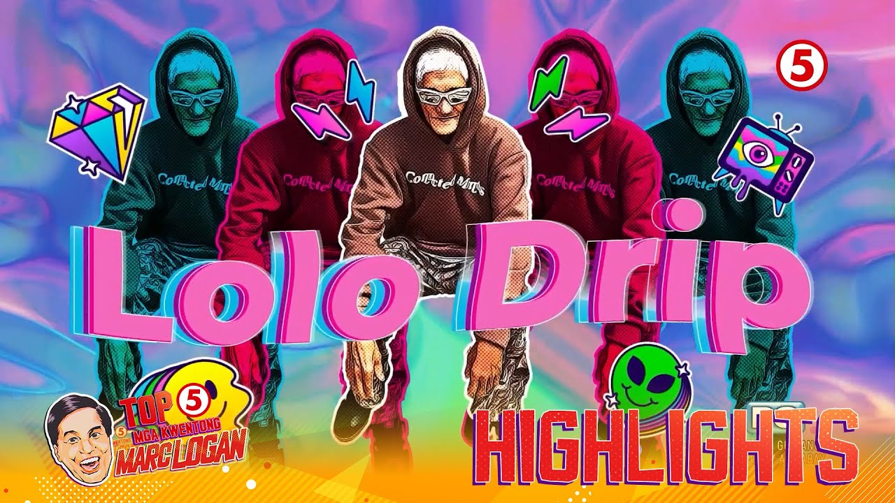 Top 5 Mga Kwentong Marc Logan | Lolo Drip! - YouTube