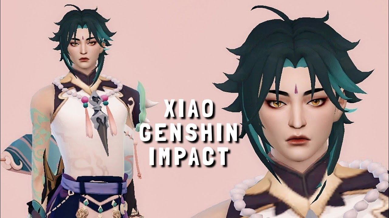 The Sims 4 | XIAO GENSHIN IMPACT | + CC Links | Create A Sims - YouTube