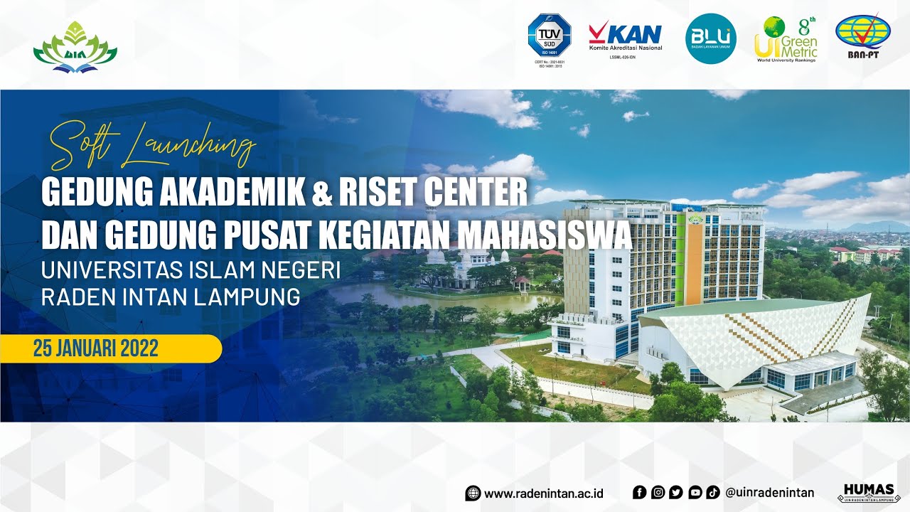 Teaser Soft Launching Gedung Akademik & Riset Center dan Gedung Pusat ...