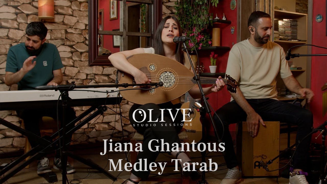 Jiana Ghantous - Medley Tarab | Olive Studio Sessions - YouTube