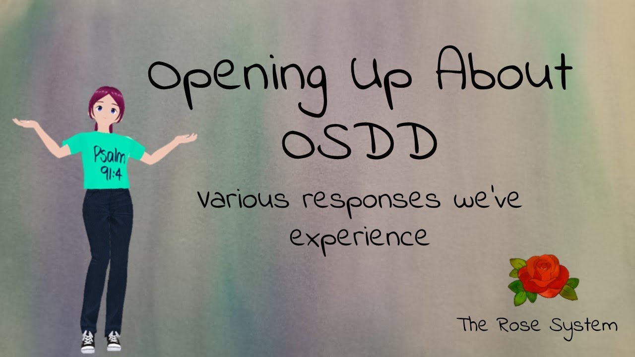 Telling People about our OSDD | DID/OSDD and Faith - YouTube