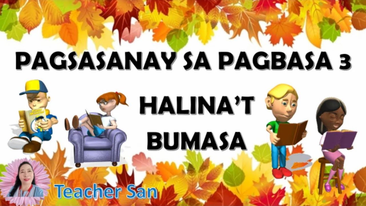 Pagsasanay sa Pagbasa 3 | Teacher San - YouTube