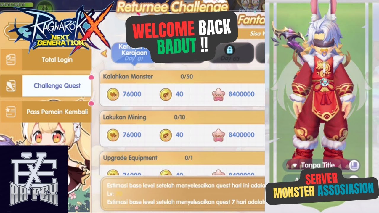 (Live) #ROX Welcome Back Clown.. Masih Oke kah Job Ijo ini ...