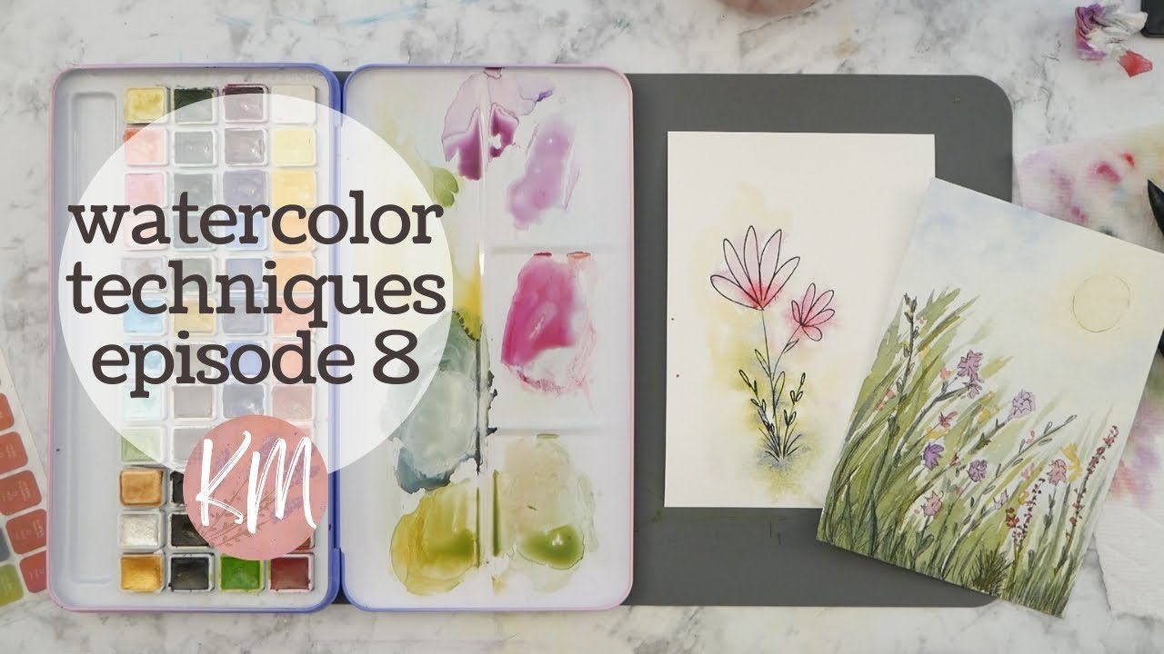 What is Line and Wash Painting - Watercolor Technique - Watercolor ...