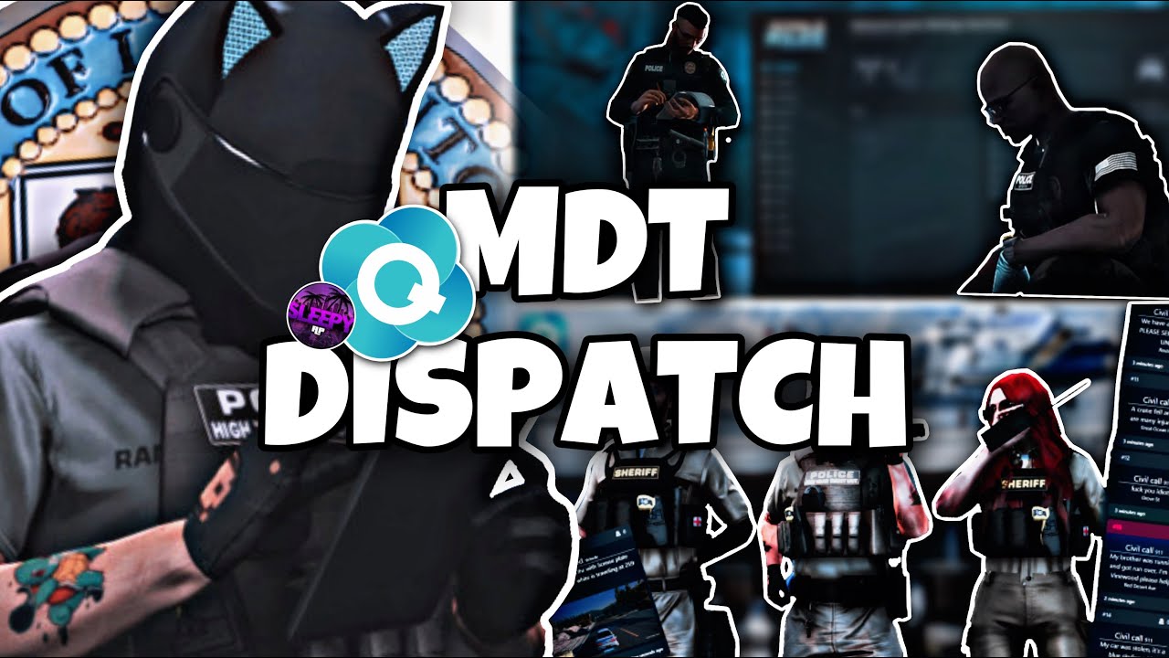 Sleepy Roleplay - Dispatch and MDT Police, BCSO, EMS.... - YouTube