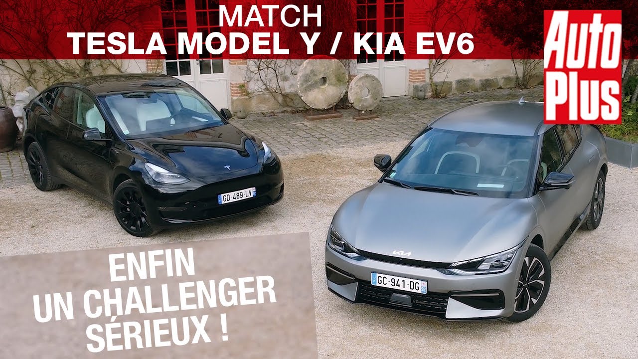 Match Kia EV6 face au Tesla Model Y : enfin un challenger sérieux ...