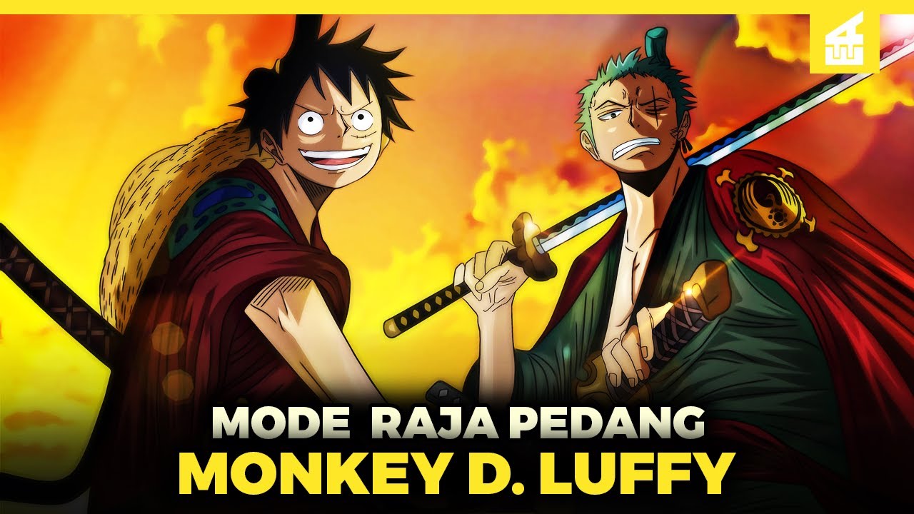 RAJA PEDANG!! Inilah Jadinya Jika Luffy Berlatih Menggunakan Pedang ...