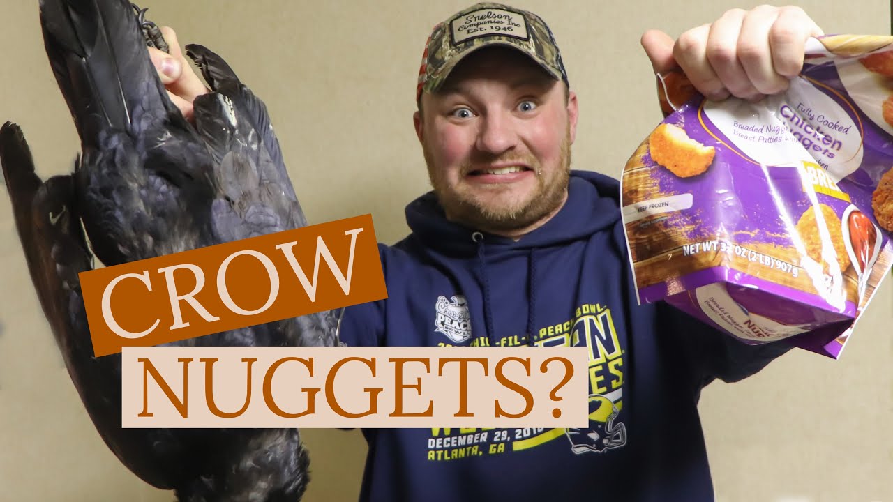 Clean and Cook Crow Nuggets - YouTube
