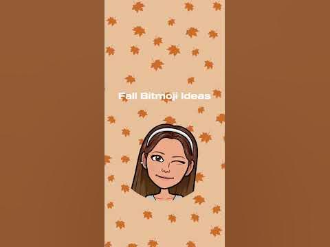 Fall bitmoji ideas! 🦃🍽 - YouTube