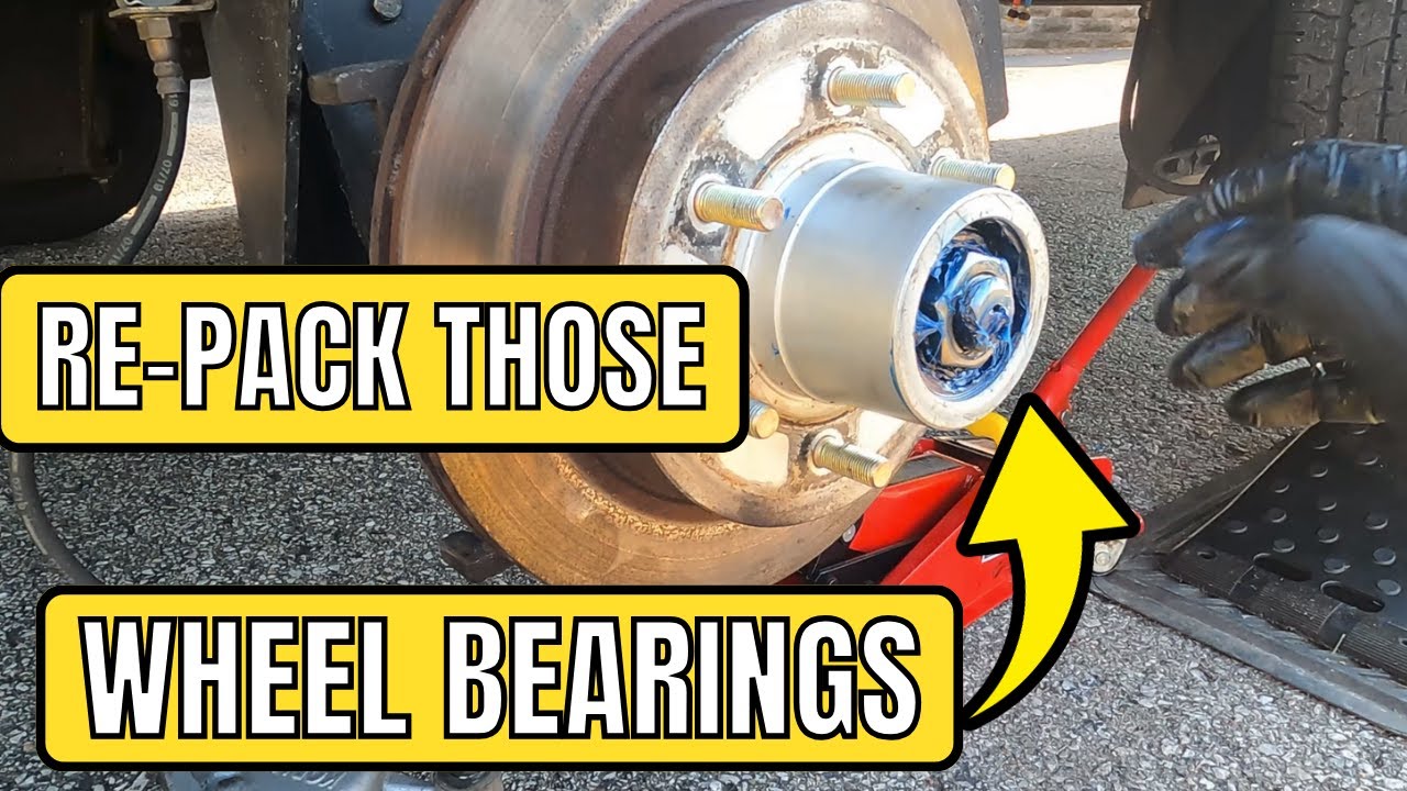 How to Repack Wheel Bearings: Easy Step-by-Step Guide - YouTube