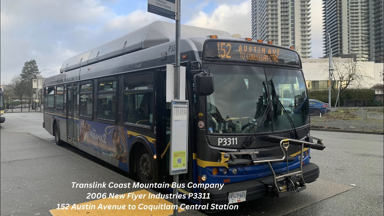 2006 New Flyer Industries C40LFR P3311 on 152 Austin Avenue to ...