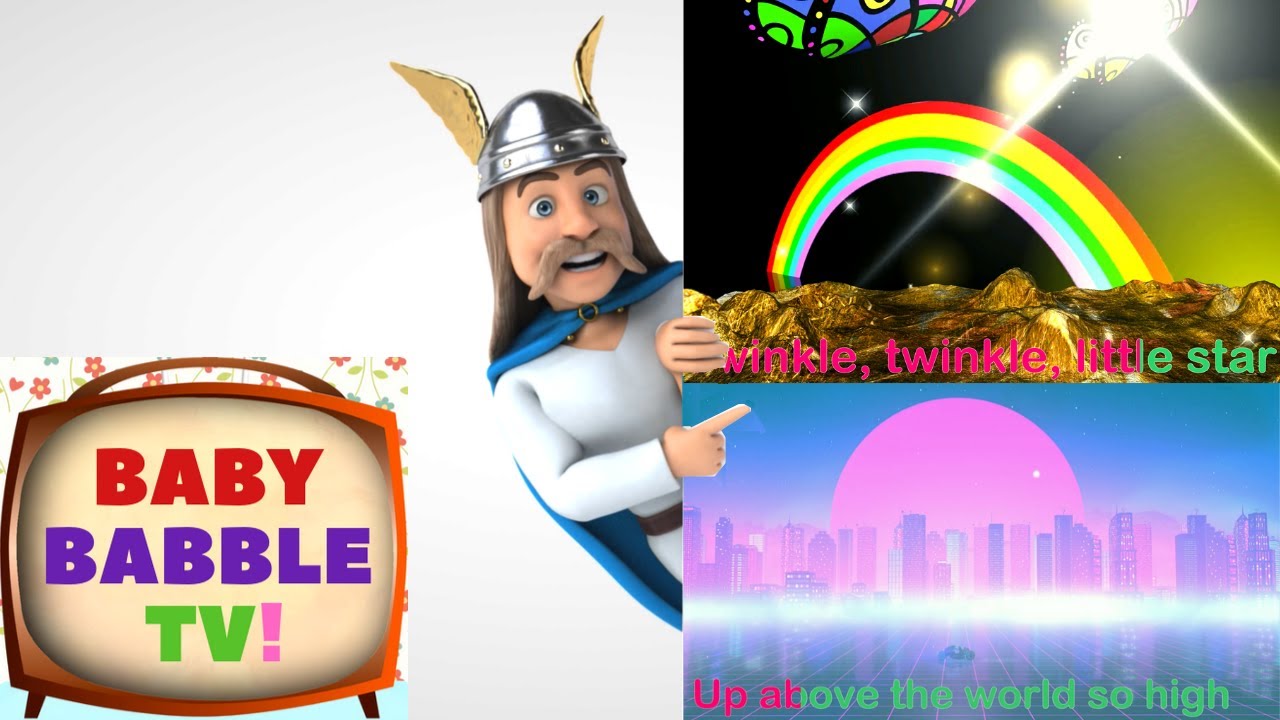 Twinkle Twinkle Little Star | Baby Babble TV Nursery Rhymes & Kids ...