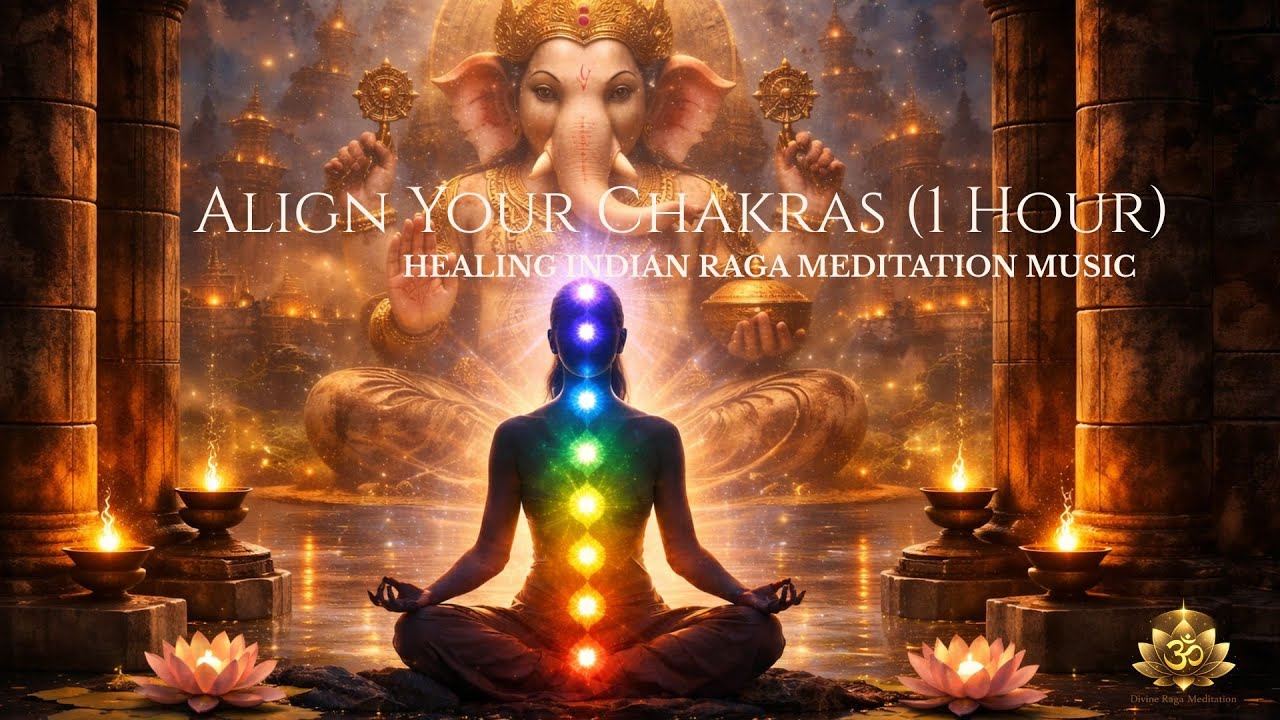 Align Your Chakras | Indian Meditation Music for Deep Healing (1 Hour ...