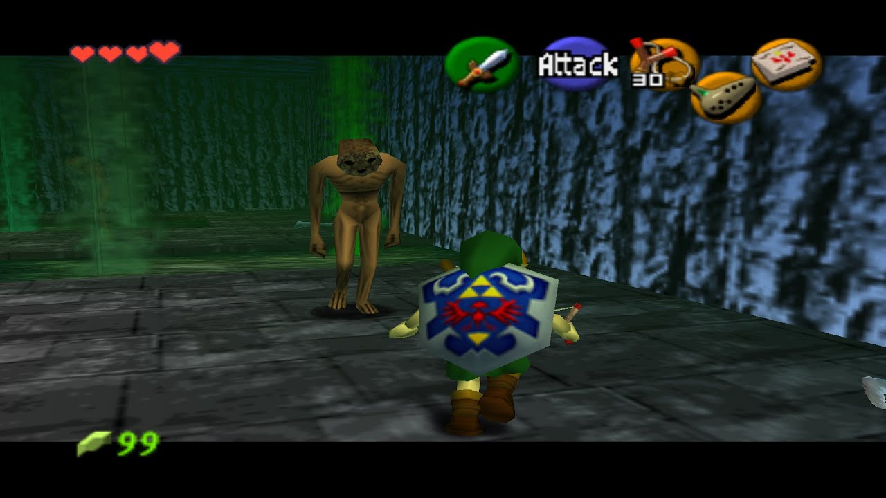 Legend Of Zelda Ocarina of Time Redead still scares me... eeriest ...